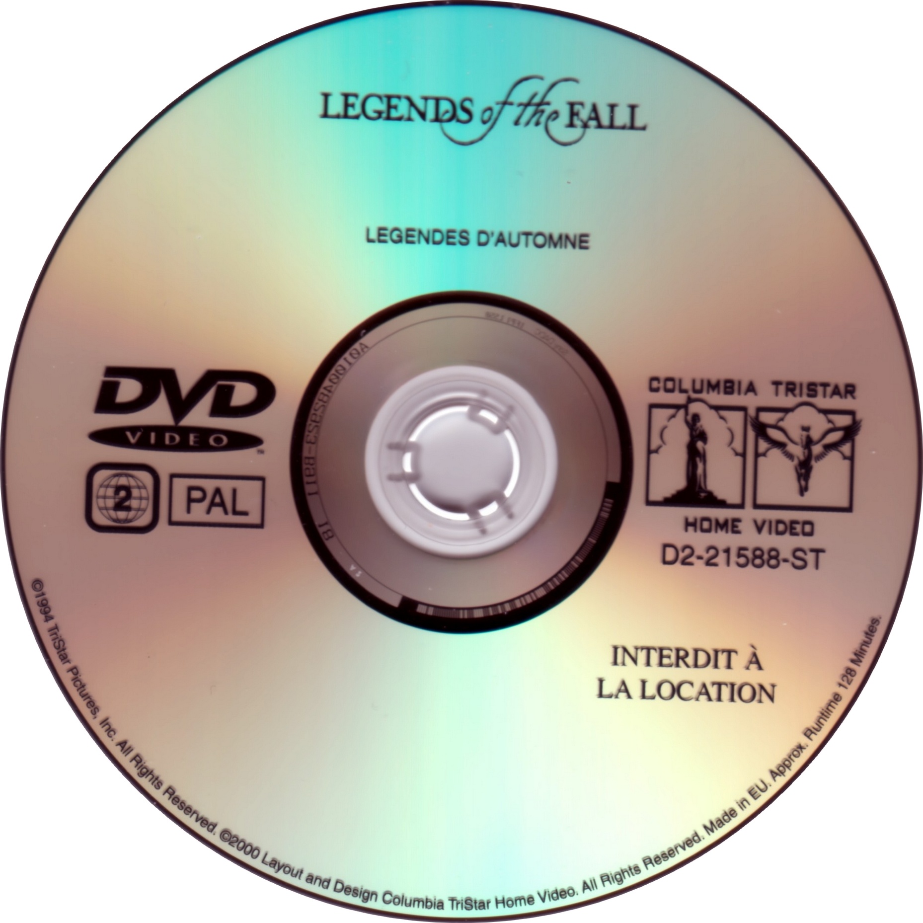 Sticker de Légendes d'automne - Cinéma Passion Sticker de Légendes d'automne - Cinéma Passion