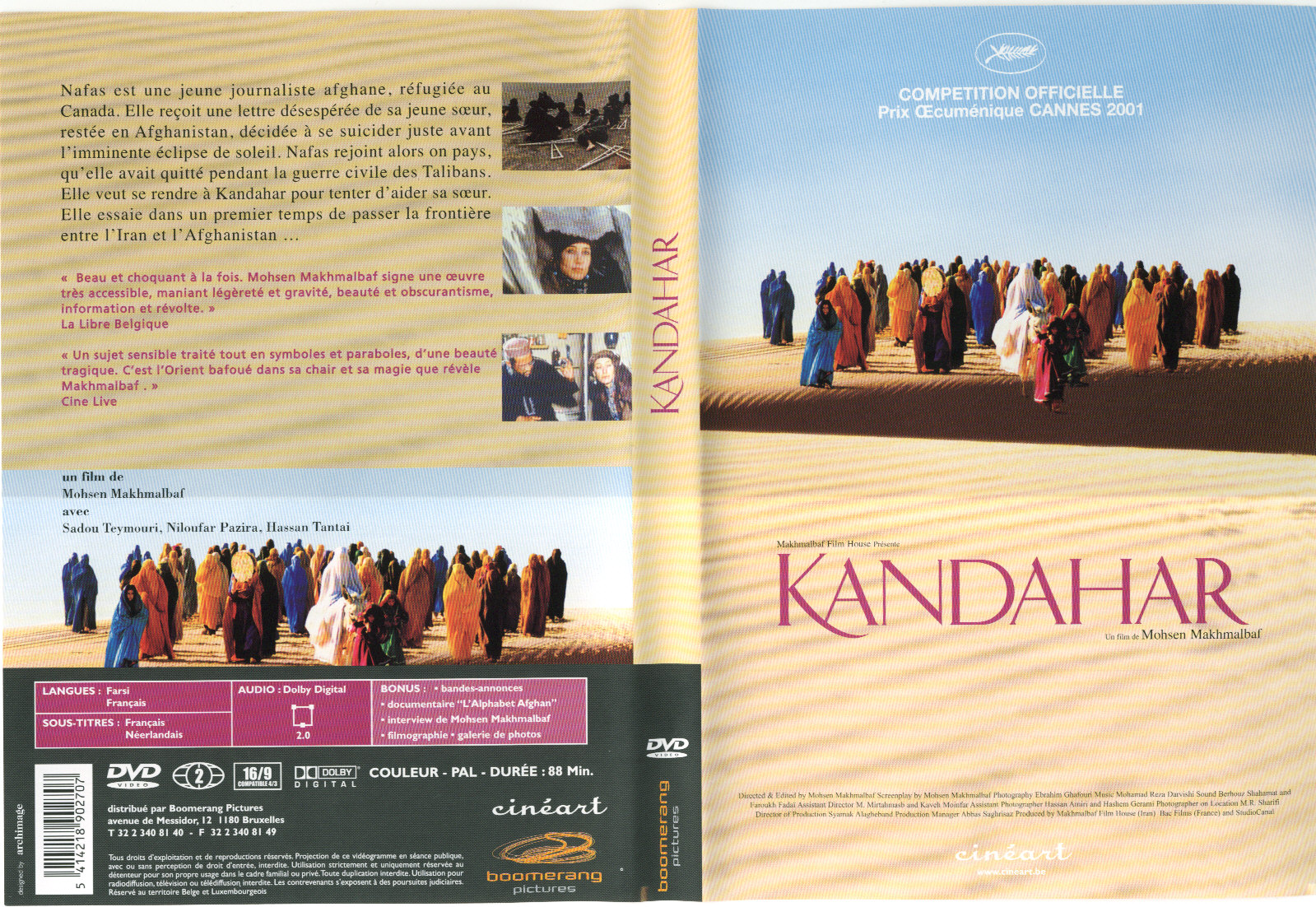 Jaquette DVD de Kandahar - Cinéma Passion