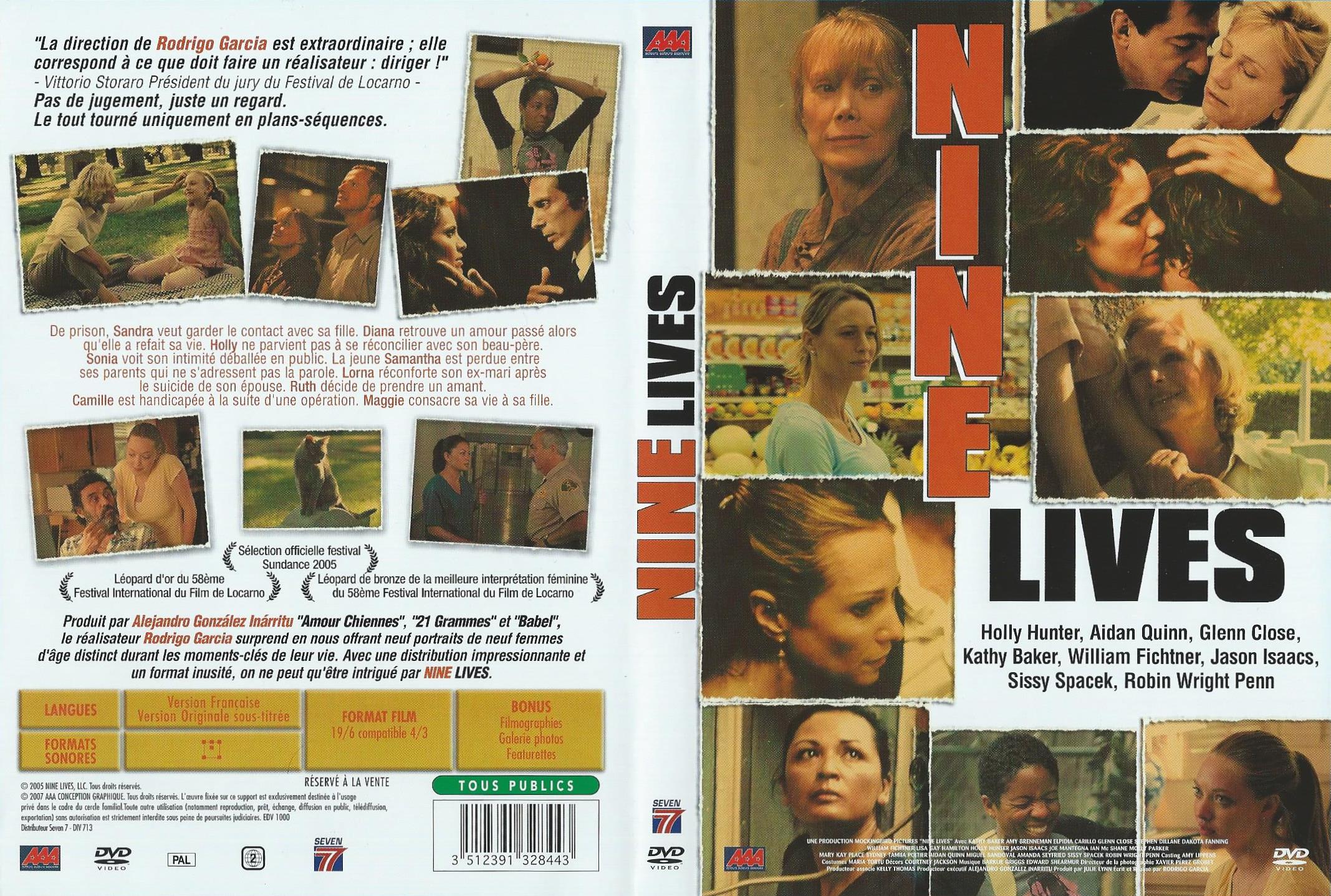 Jaquette DVD de Nine lives - Cinéma Passion